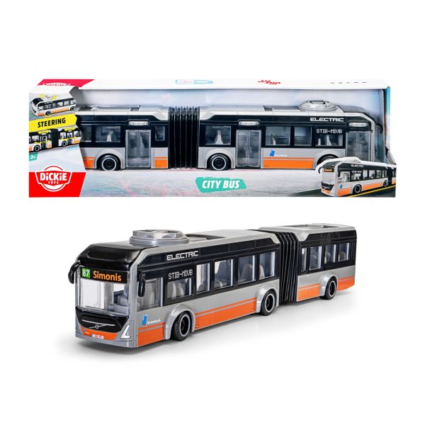 Bus jouet à rétrofriction (Ligne 87 Simonis) - STIB Store